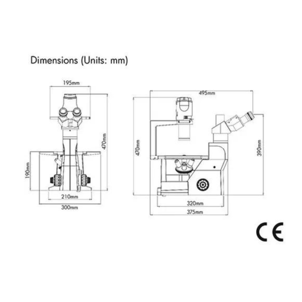 Microscopio Invertido Triocular Tcm 400 Labomed